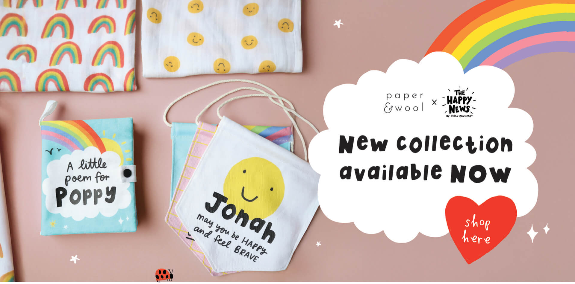 Paper & Wool x The Happy News – Paper and Wool